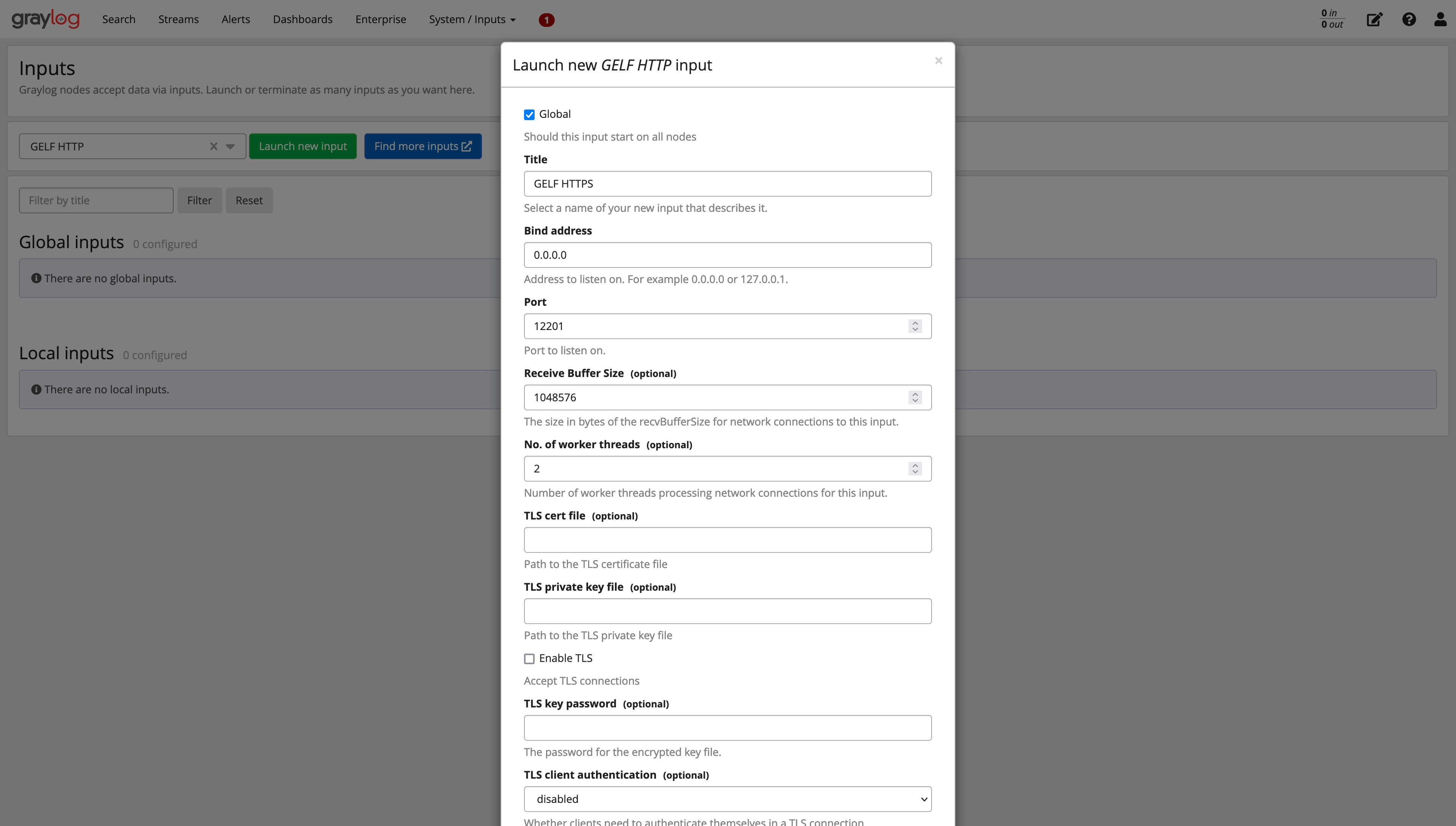Stackhero: Forward logs to Graylog
