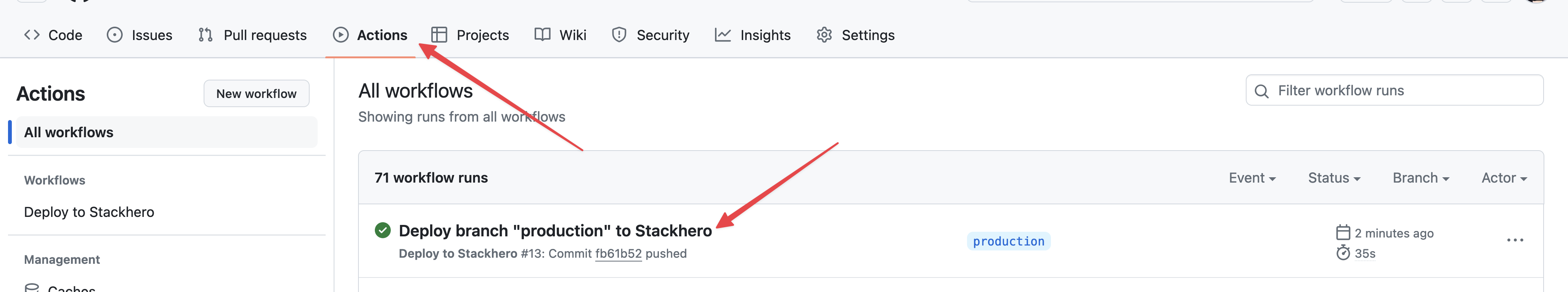 PHP : Déployer avec GitHub Actions