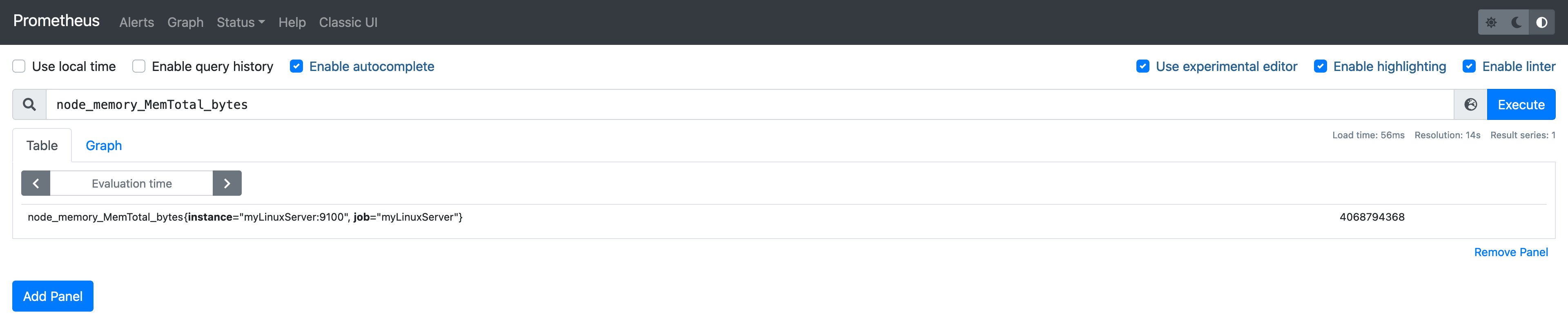Prometheus: Retrieving metrics from Linux